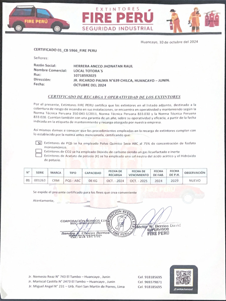 Fire Perú | PDF