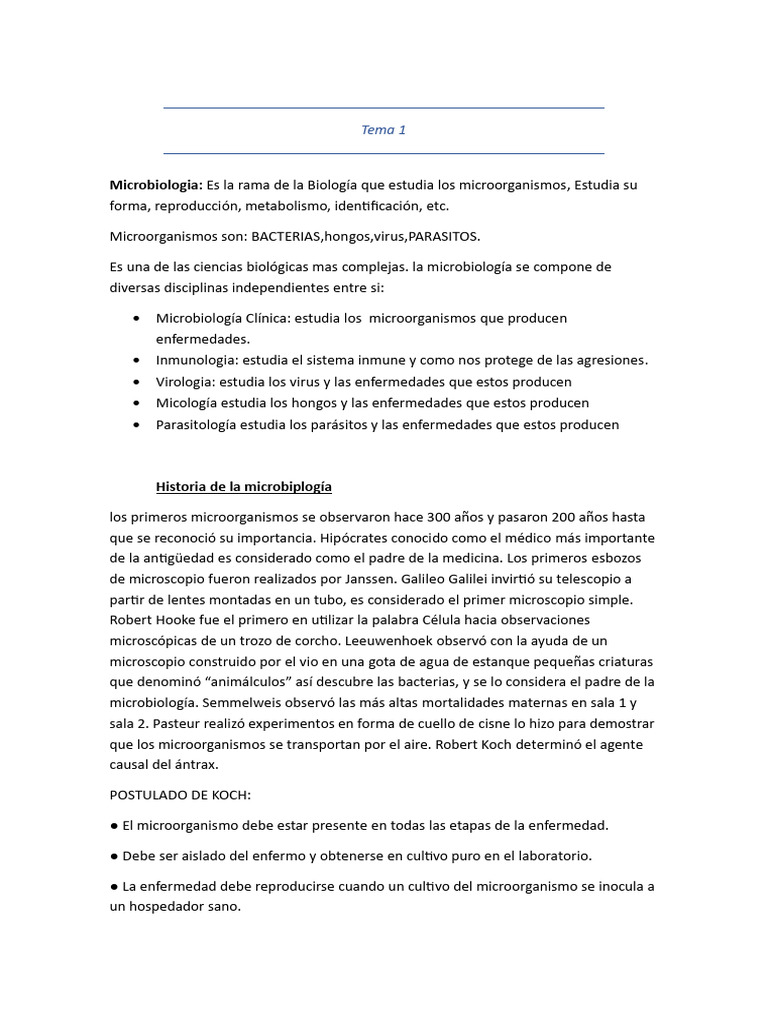micro resumen | PDF | Sistema inmune | Citoplasma