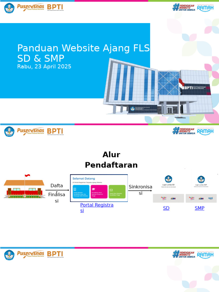 Panduan FLS3N SD & SMP 2025 | PDF