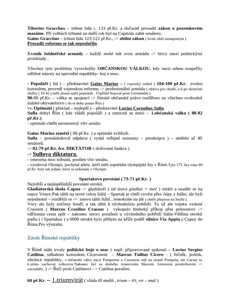 MO3 Řím | PDF