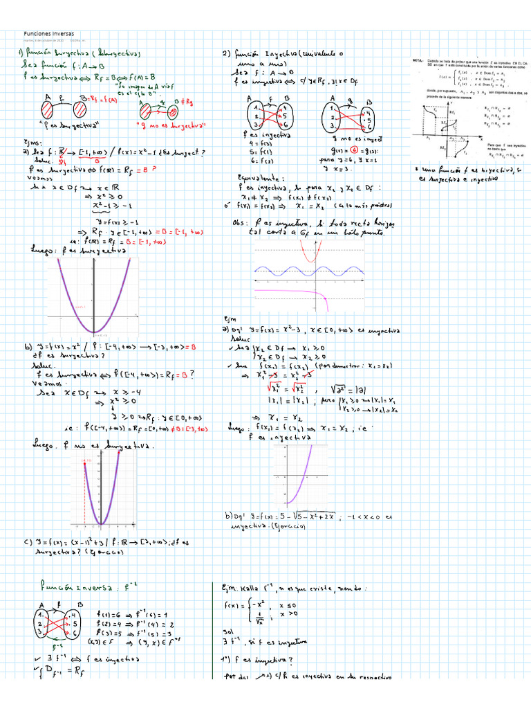 Funcion Inversa | PDF