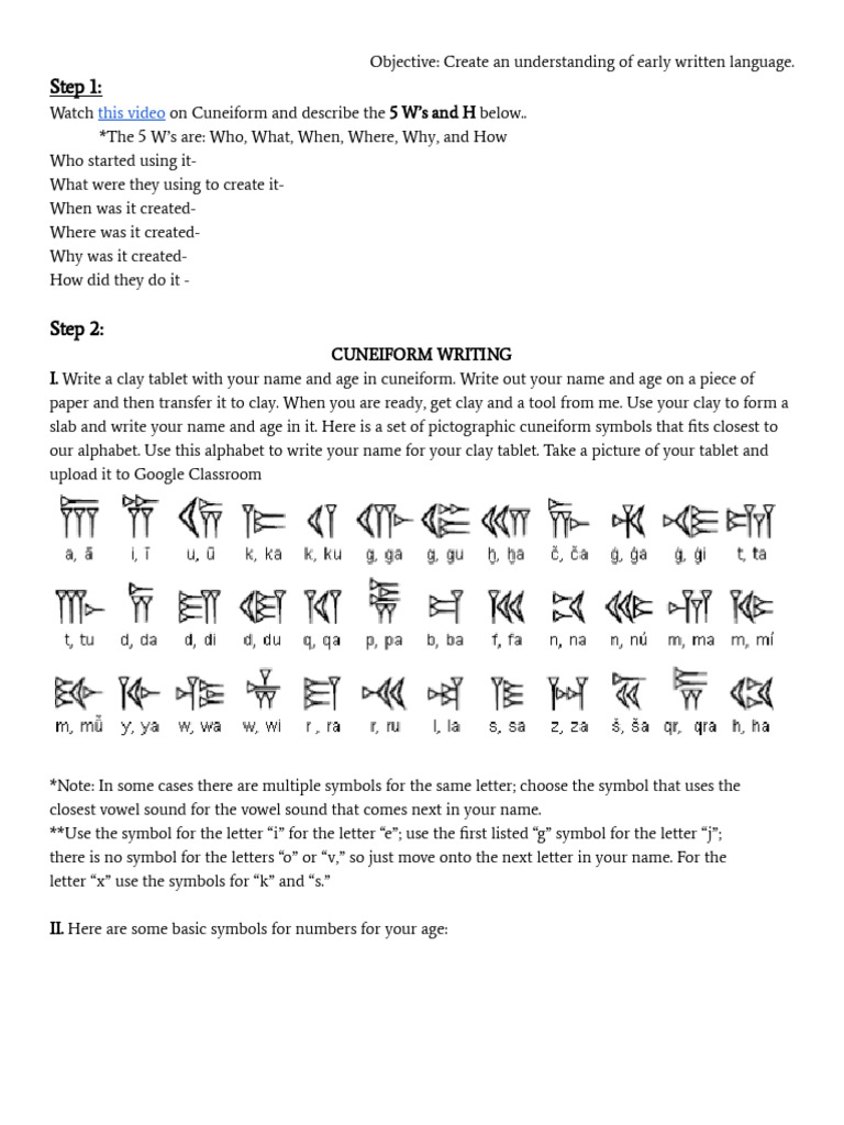 Cuneiform | PDF
