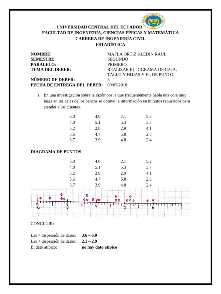 Deber 3 | PDF | Ingeniería