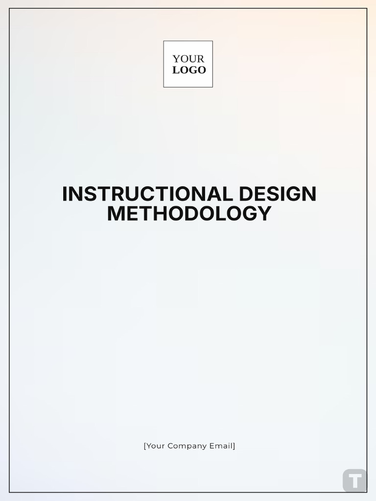 Instructional Design Methodology Template | PDF