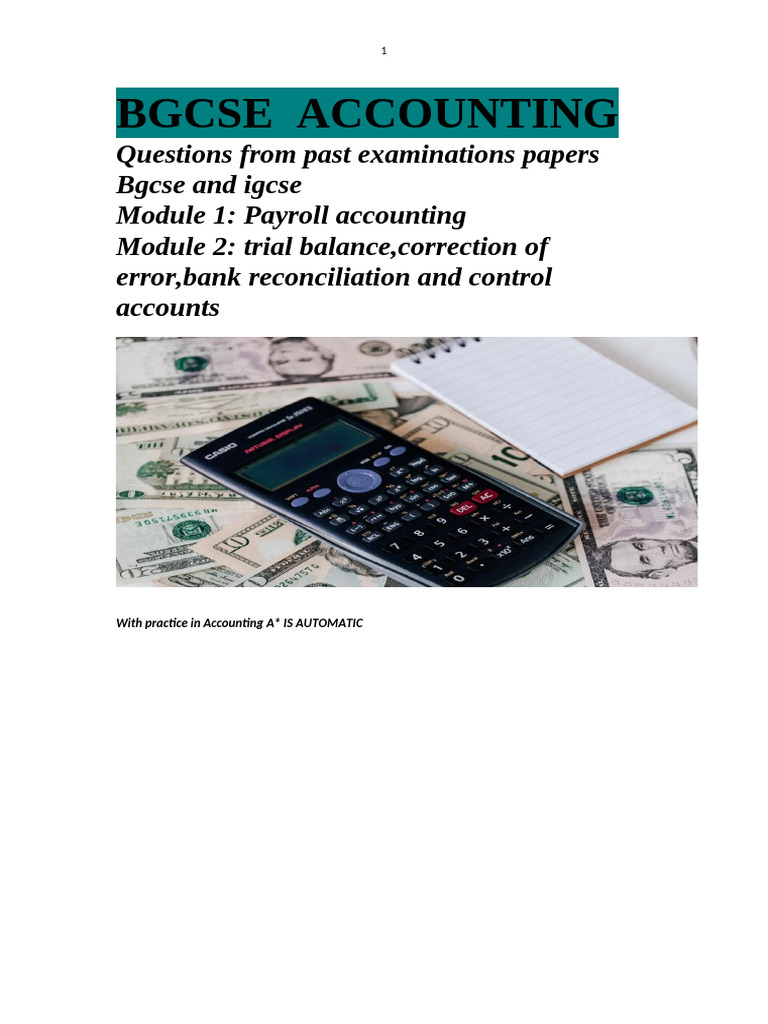 Module 1 Payroll and Module 2 | PDF | Debits And Credits | Payroll