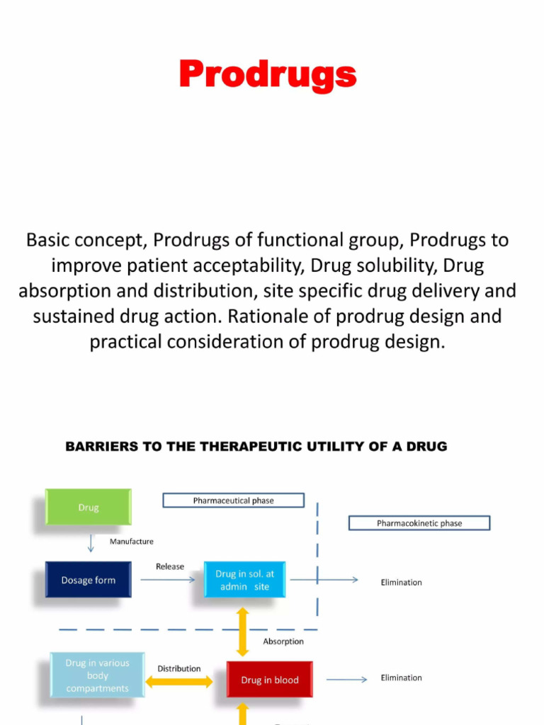 Prodrug Unit-II | PDF
