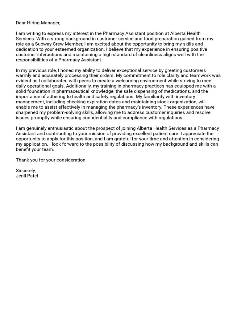 Cover Letter@AHs | PDF