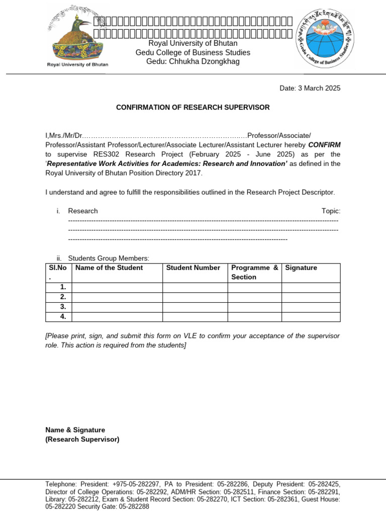 Letter of Acceptance | PDF