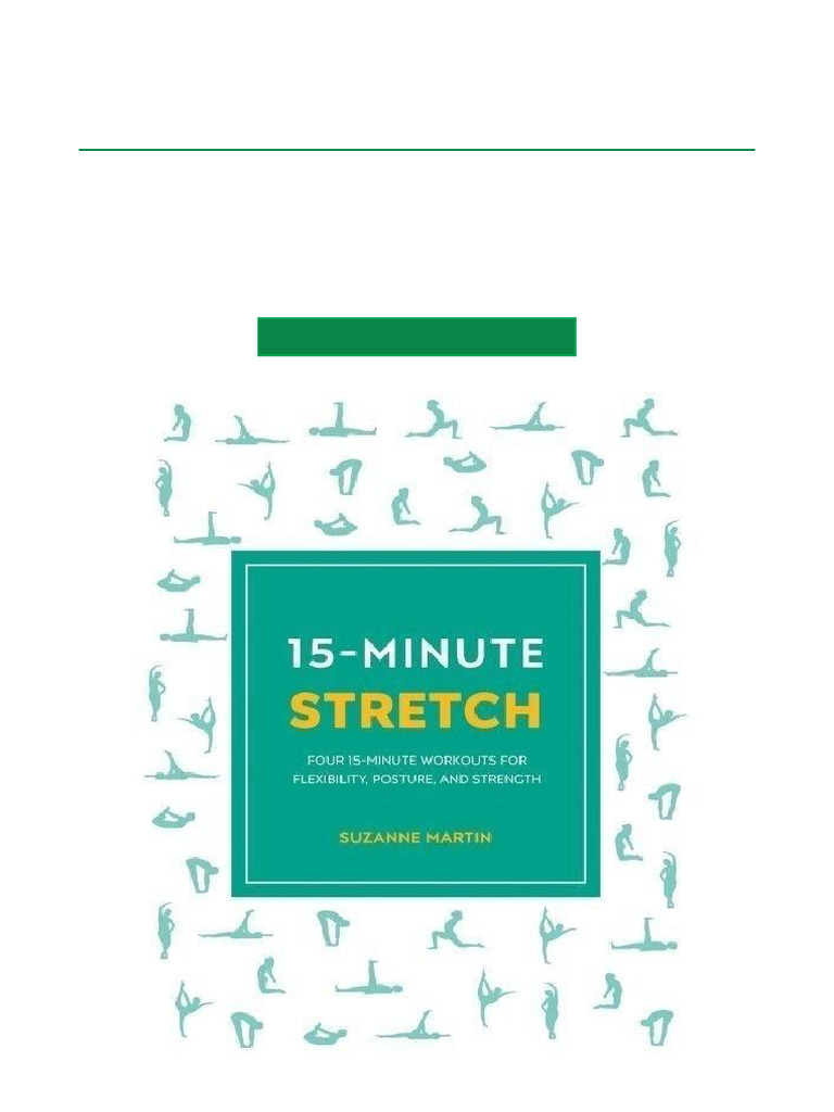 15-Minute Stretching Workouts Guide | PDF | Abdomen | Hip