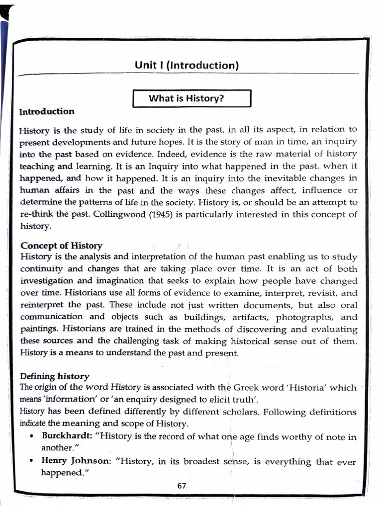 History 6TH Semester Historiography | PDF