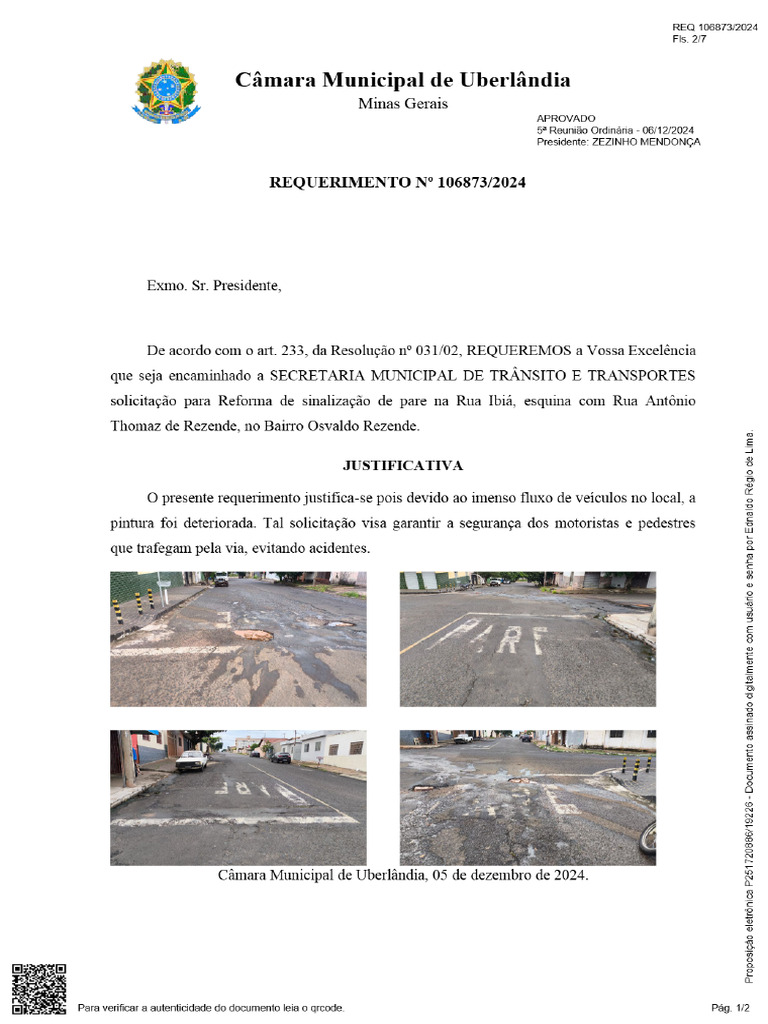 REQ 106873 - 2024 - Pasta Digital | PDF