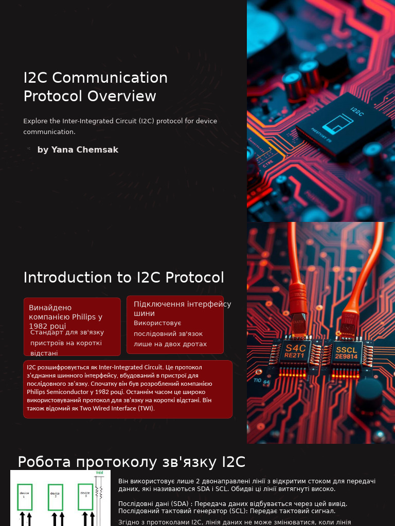 I2C Communication Protocol Overview | PDF