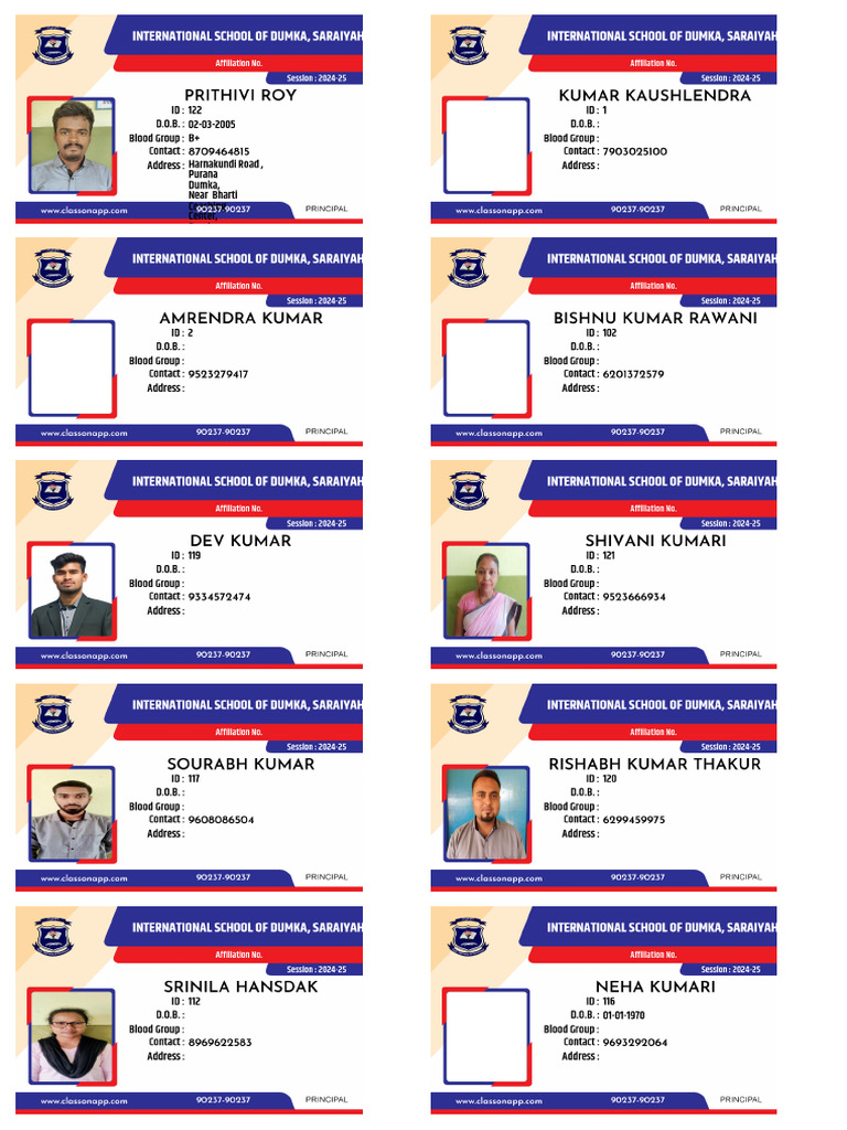 Idcard Isd Saraiyahat | PDF