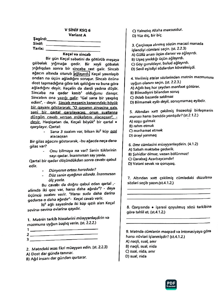 KSQ 6 A, B Variantları | PDF