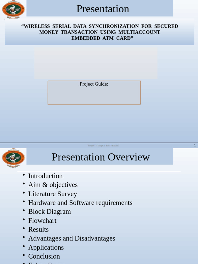 Multi Account Embedded Atm With Fingerprint | PDF | Automated Teller Machine | Biometrics