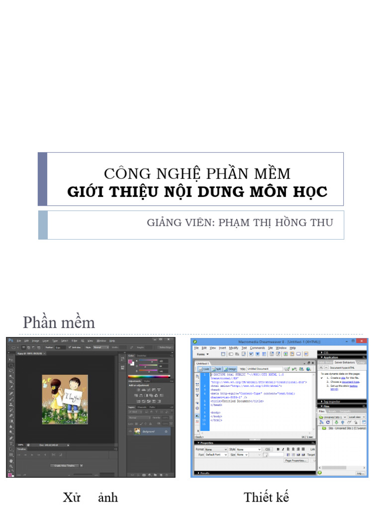Thu_cnpm_00_gioi Thieu Noi Dung Mon Hoc | PDF