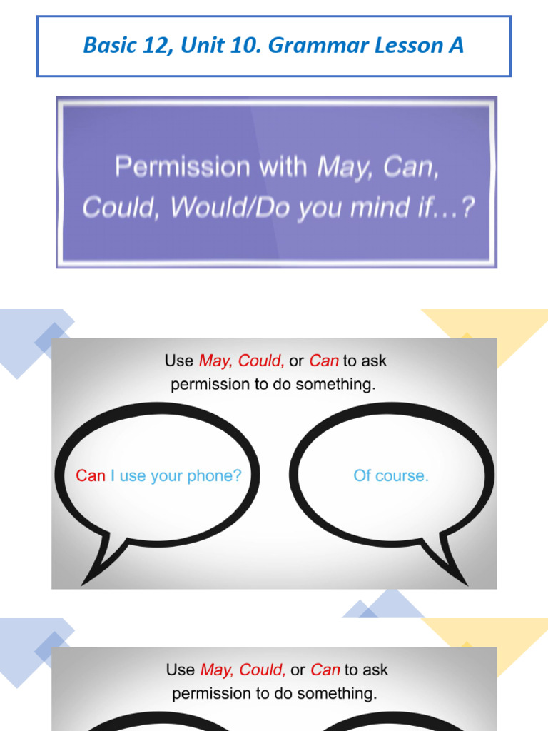 B12RV Grammar U10 LA Day01 | PDF