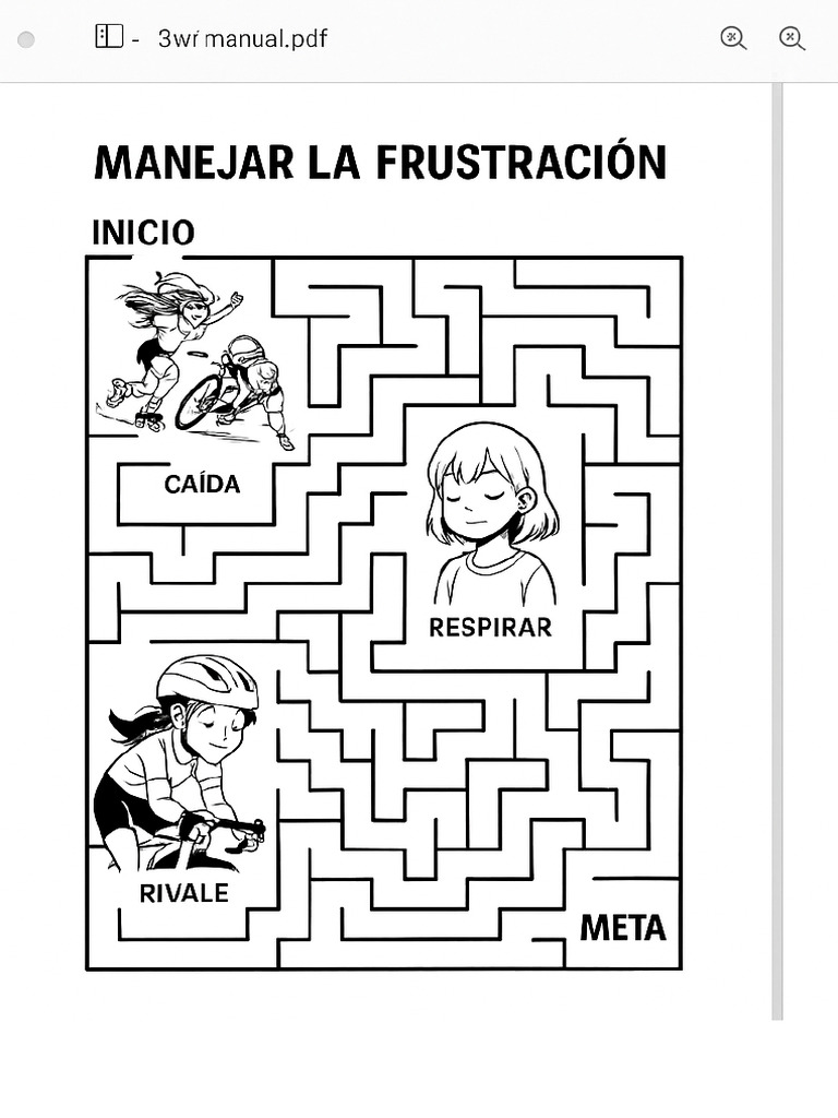 Laberintos Manejo Frustracion Dia1 Dia2 | PDF