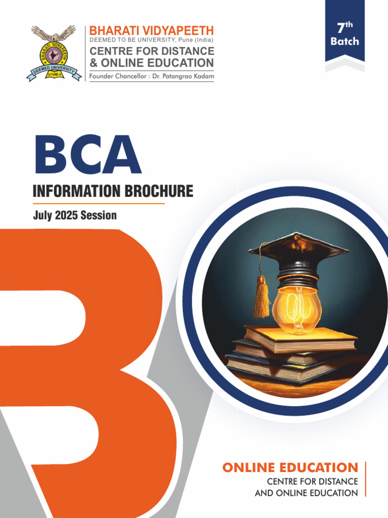 Information Brochure Online Education July 2025 BCA (For Web) 1 | PDF ...