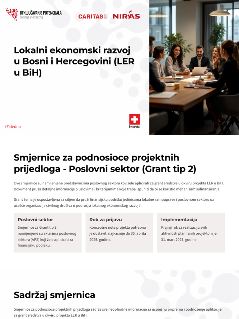 Smjernice APS Grant Tip 2 | PDF