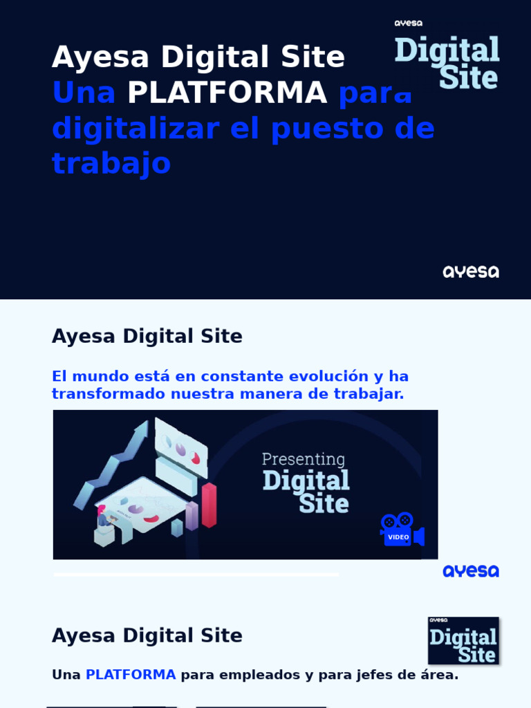 Ayesa Digital Site - ES | PDF | Informática | Tecnologías de la información