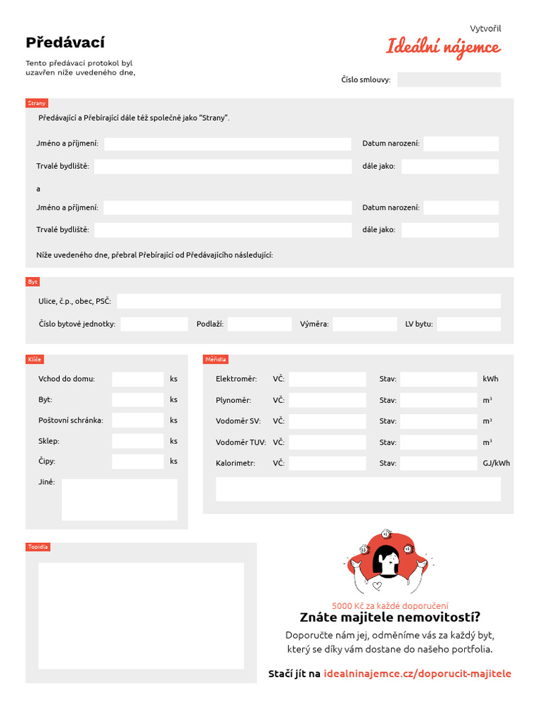 Vzor Predavaciho Protokolu | PDF