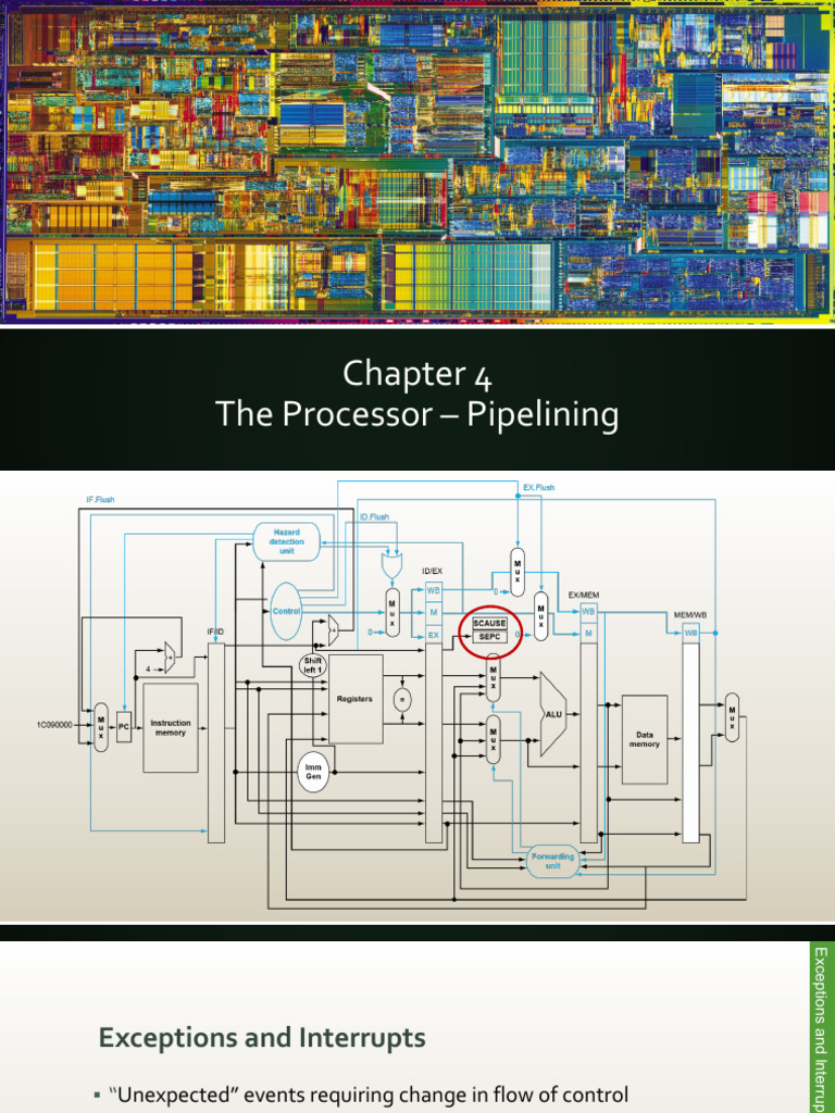 Lecture 4.4 - The Processor - Pipelining | PDF | Central Processing Unit | Operating System