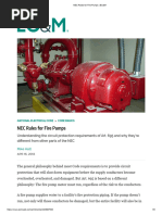 NEC Article 695 Fused Disconnect Switch Sizing | PDF