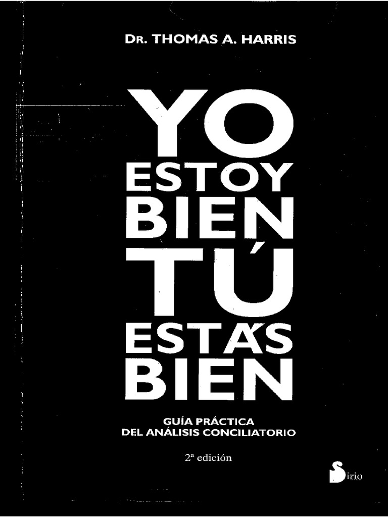 Yo Estoy Bien Tu Estas Bien | PDF