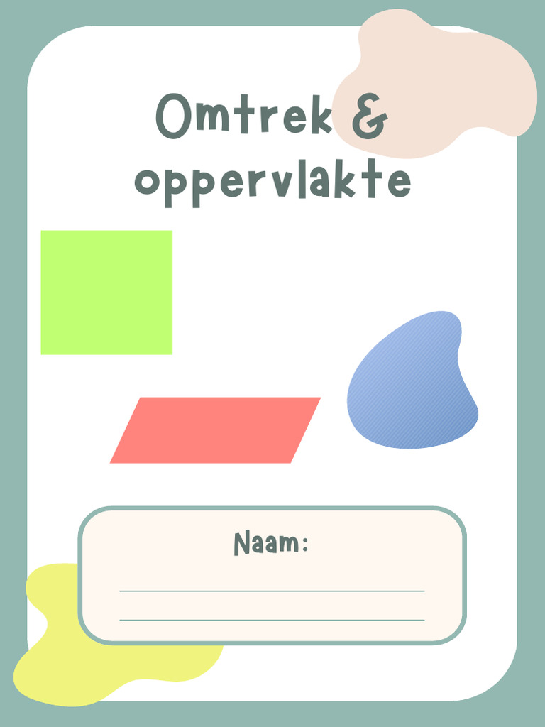 Omtrek en Oppervlakte | PDF