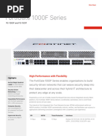 FortiGate 1000F Series Data Sheet | PDF | Firewall (Computing ...