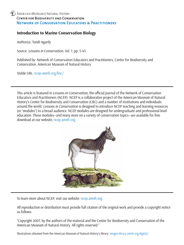 introduction-to-marine-conservation-biology | PDF | Oceans | Coral Reef
