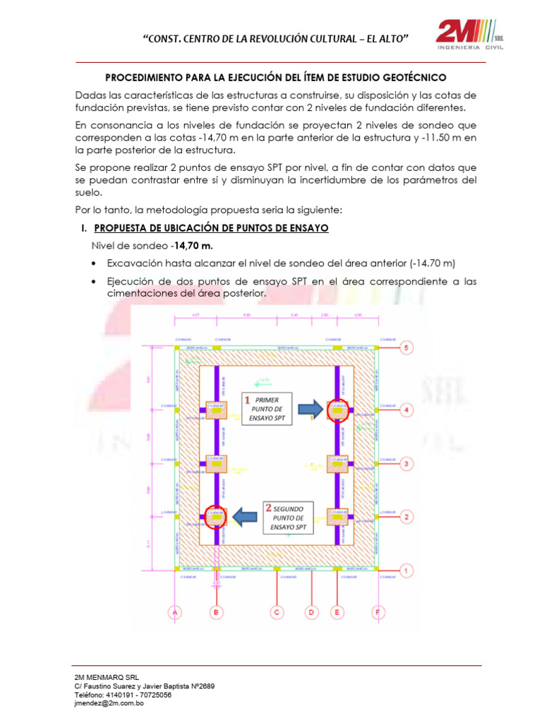 PROCEDIMIENTO_ESTUDIO_GEOTÉCNICO | PDF
