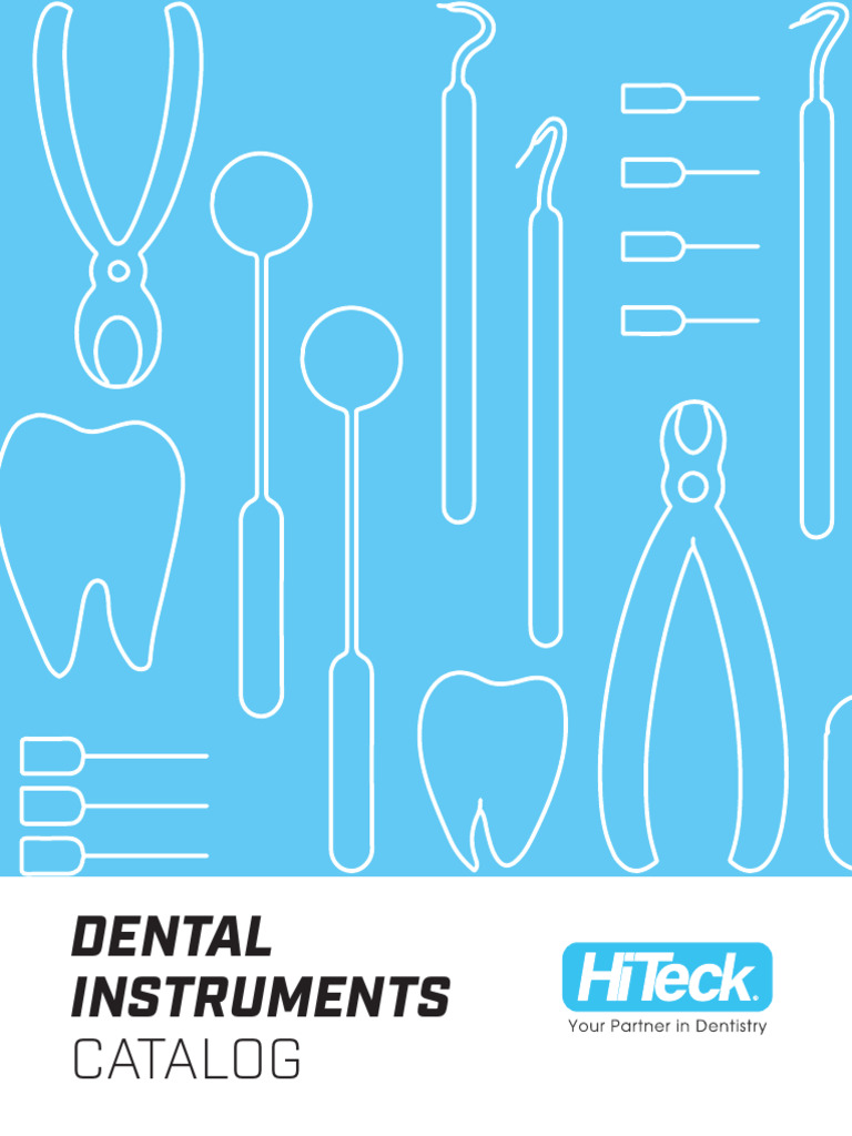 HiTeck 2025 Dental Instruments Catalog | PDF | Tooth | Dentistry