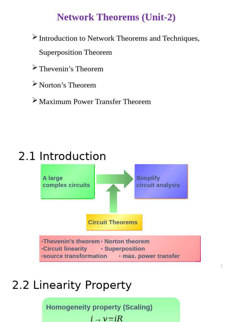 Network Theorems With DC Source | PDF | Electrical Network | Electronic Engineering