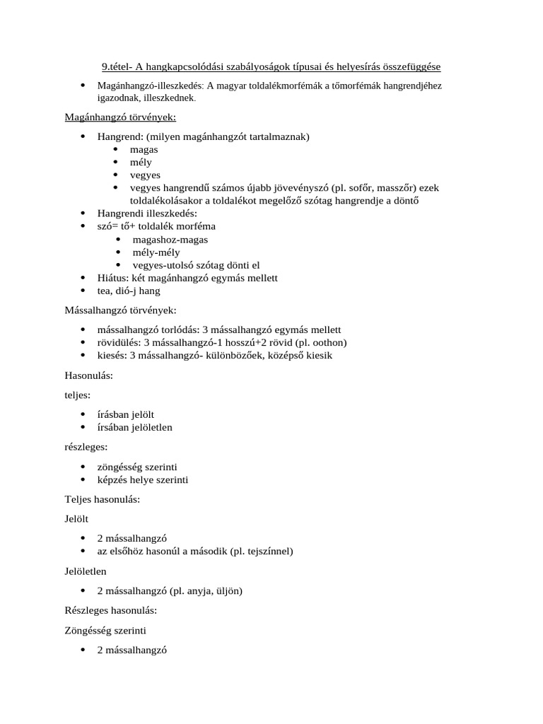 NYELVTAN (Angol Nyelvtan Is) | PDF