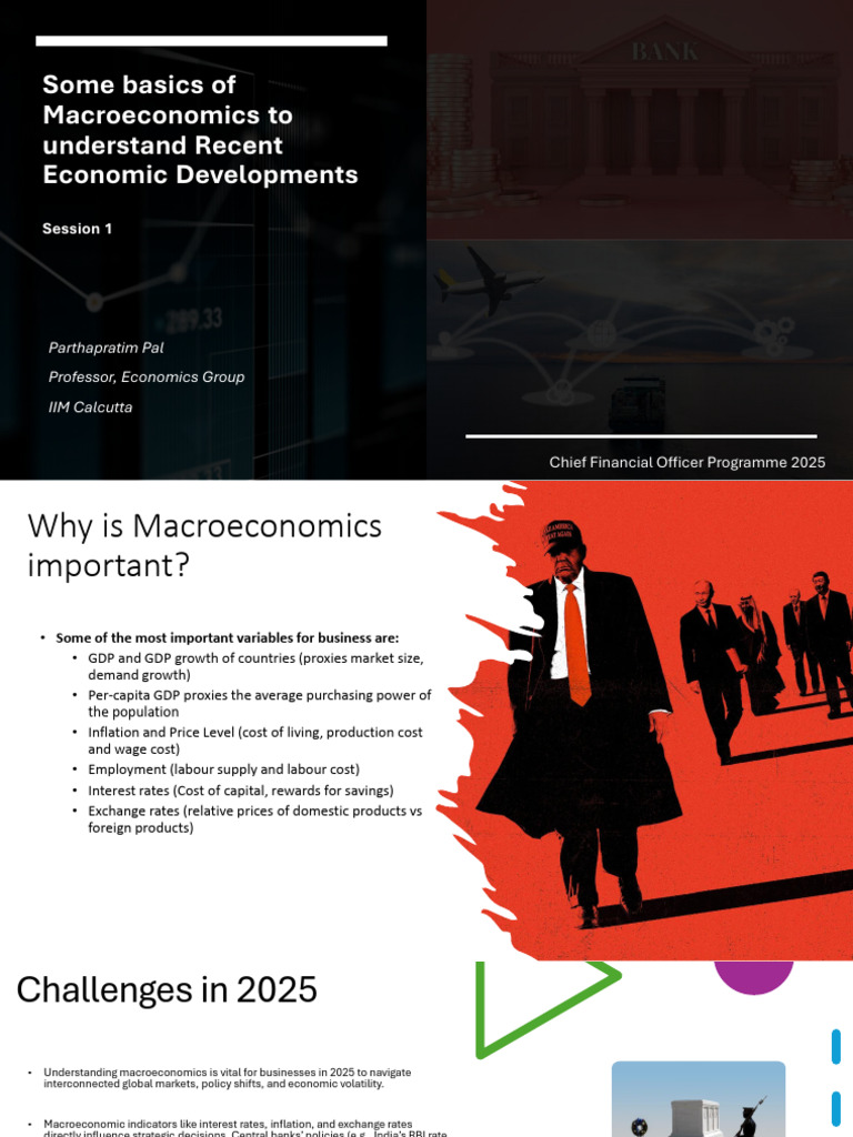 CFO - Economics Session 1-1 | PDF | Cost Of Living | Inflation
