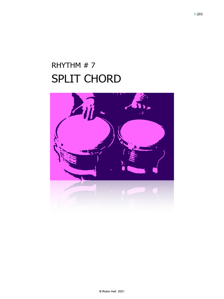 1 - 203 206 Rhythm7 SplitChord | PDF | Chord (Music) | Harmony