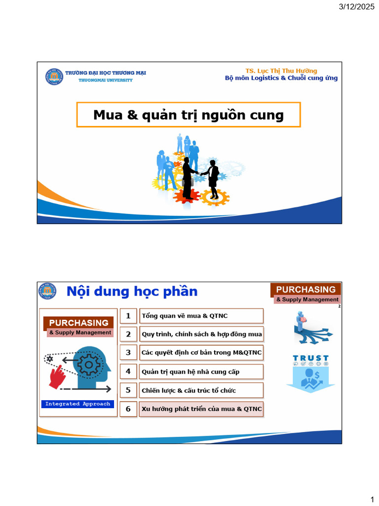 C6.Xu Huong Phat Trien Trong M&QTNC (3.2025, GV Luc Huong) | PDF