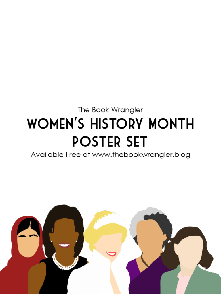 Womens History Month Posters | PDF