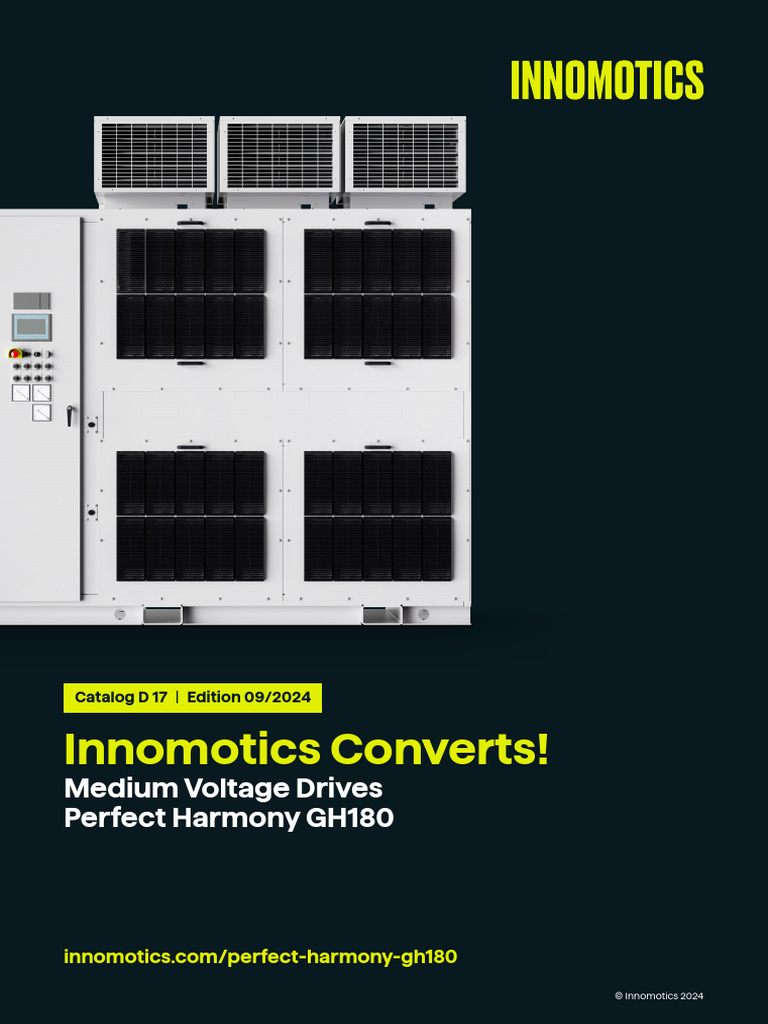 Innomotics Perfect Harmony gh180 | PDF | Electric Motor | Rectifier