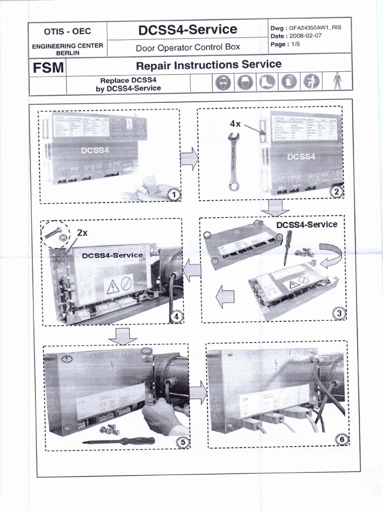 DCSSIV Repair Instr | PDF