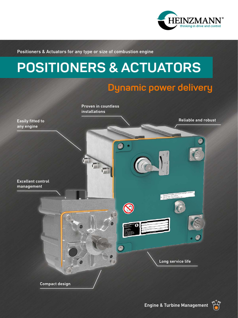 LEA Positioners-Actuators e | PDF | Actuator | Engines