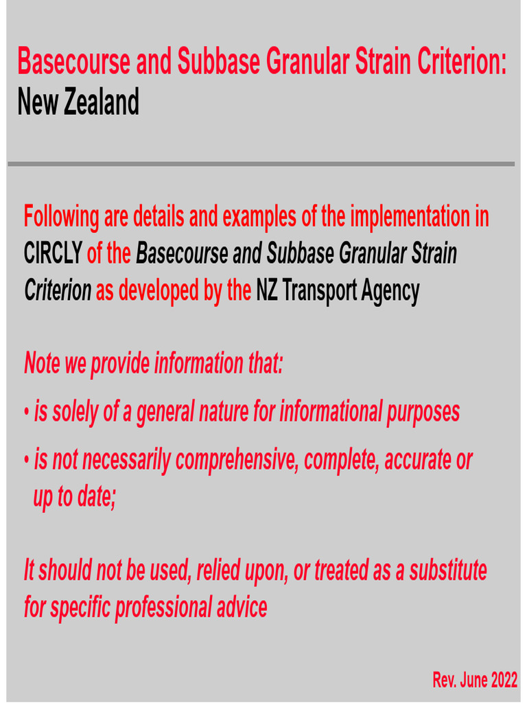 Using RLT (Repeated Load Triaxial) Test Data For Granular Materials in ...