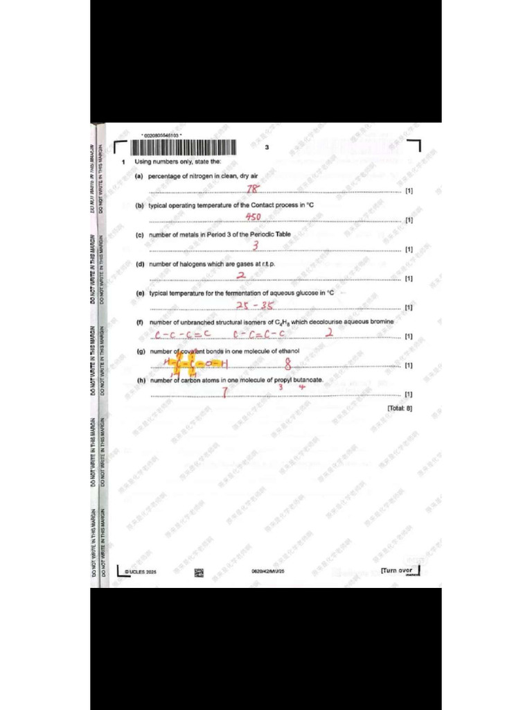 0620 - QP - s25 - p42 | PDF