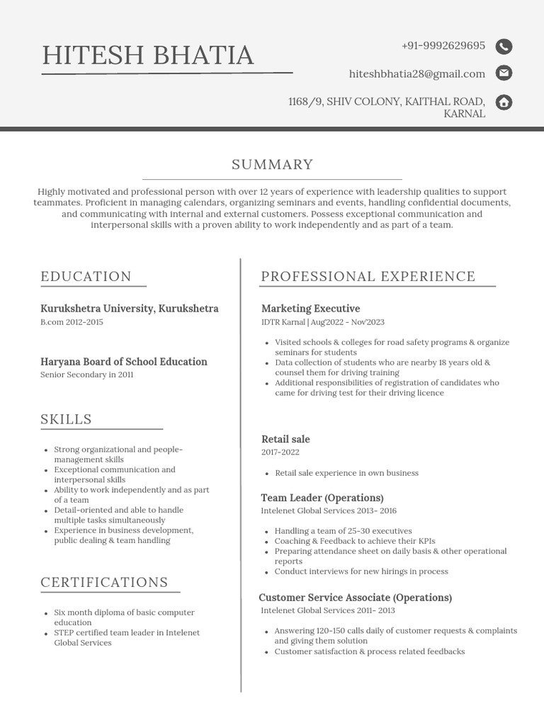 Intelenet Global Services Experience | PDF | Business