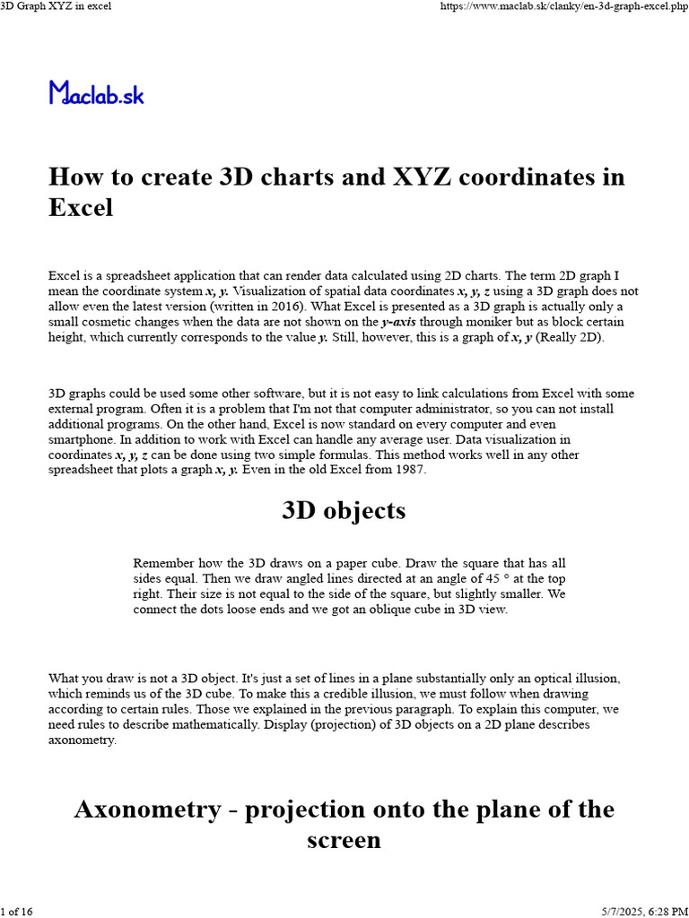 how-to-create-3d-charts-and-xyz-coordinates-in-excel-pdf-microsoft