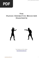 Human Combative Behavior ManifestoV2 | PDF | Predation | Violence