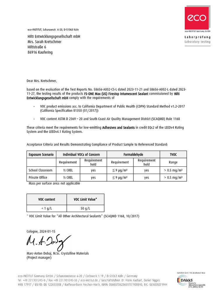 VOC-LEED-CDPH-FS-ONE-MAX-EN-Sustainability-Documentation-SUS-5851144 ...