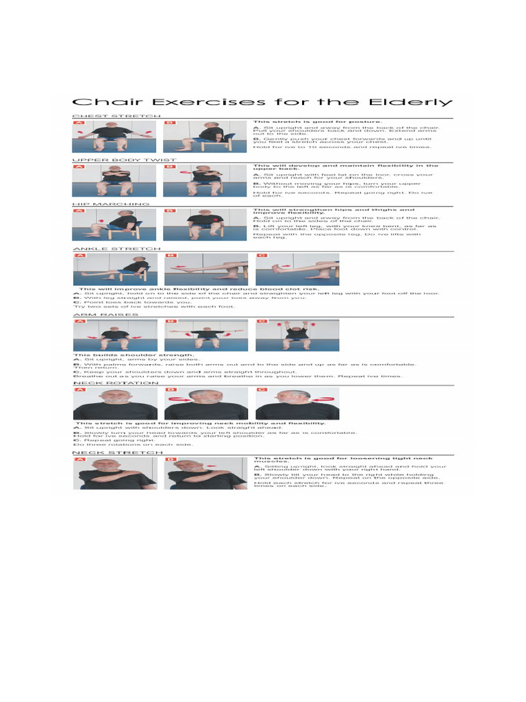 Printable Chair Exercises For The Elderlyn - 580.jpg | PDF